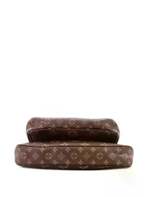 LOUIS VUITTON Multi Pochette Accessoires Monogram Canvas Crossbody Bag - Brown