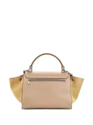 Celine Trapeze Satchel Medium Leather - Neutrals