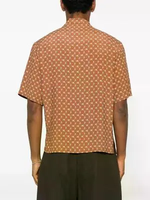 Sandro Link Print Loose-fit Shirt