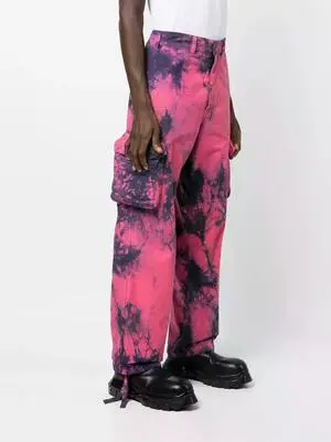 Off-White Tie-dye Cargo Pants
