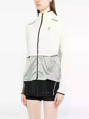 On Weather Jacket With Zip Fastening And Drawstring Hem