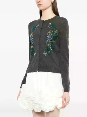 AO YES Bead-embellished Cardigan