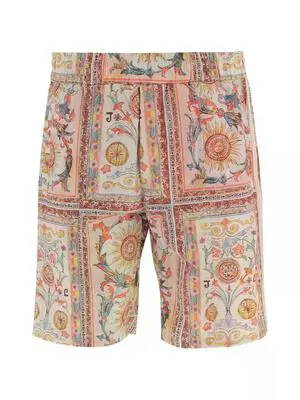 Just Cavalli Printed Bermuda Shorts - Neutrals