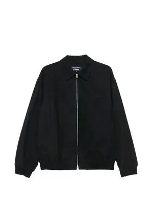 Comme Des Garçons Cotton Zip Jacket - Blue
