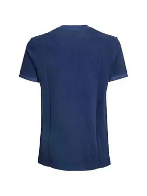 FAY Piqué Embroidered T-shirt