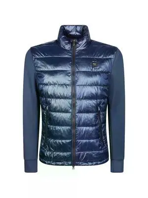 BLAUER. Quilted Jacket With High Neck