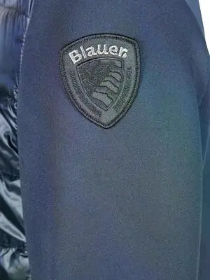 BLAUER. Quilted Jacket With High Neck