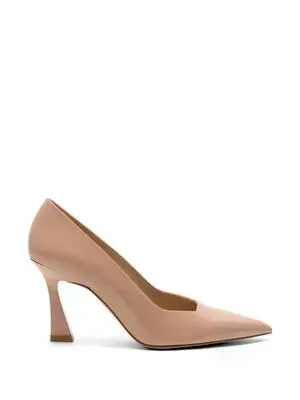 STUART WEITZMAN Vinnie Pointed-toe Pumps - Neutrals