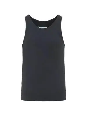 MAISON MARGIELA Round Neck Tank Top - Grey