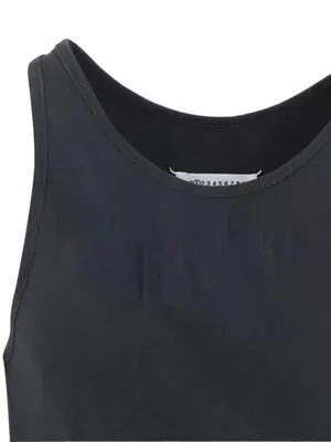 MAISON MARGIELA Round Neck Tank Top - Grey