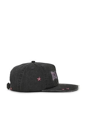 NAHMIAS Flower Groms Dad Cap - Black