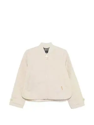 Barbour Quilted Zip-up Jacket - Neutrals