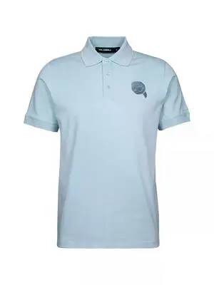Karl Lagerfeld Logo-print Polo Shirt