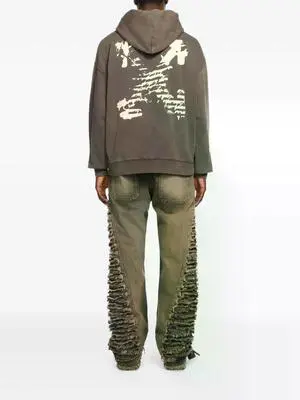 Off-White Graphic-print Drawstring Hoodie