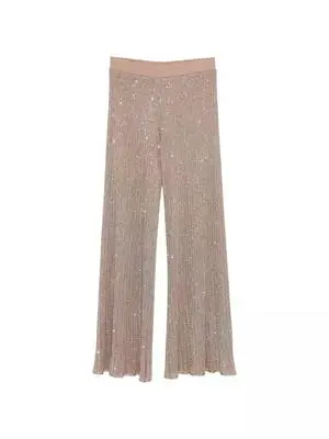 D.exterior Frill Pants For Women