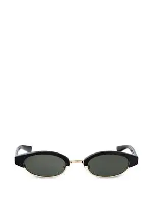 Alexander McQueen Cat Eye Sunglasses - Black