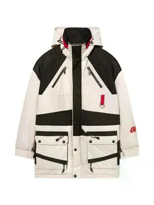 Off-White Multiple Pocket Parka - Neutrals