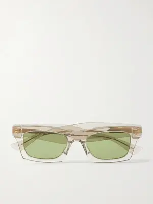 Bottega Veneta Ribbon Square-frame Sunglasses - Neutrals