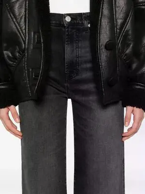7 For All Mankind Clean Back Pocket Jeans - Black