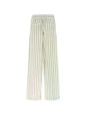 Peserico Pinstriped Wide Leg Trousers