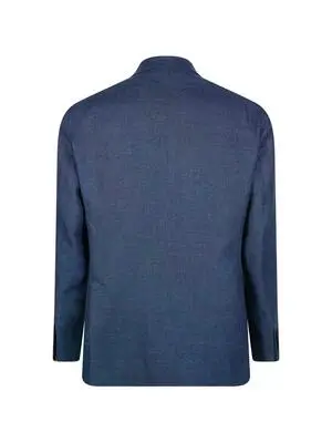 Tagliatore Single-breasted Blazer - Blue