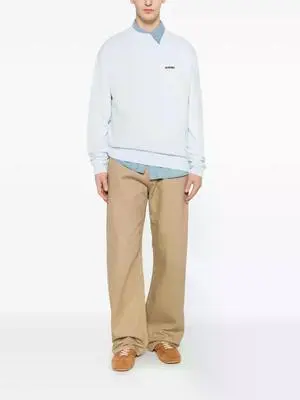 Jacquemus Logo Sweatshirt - Blue