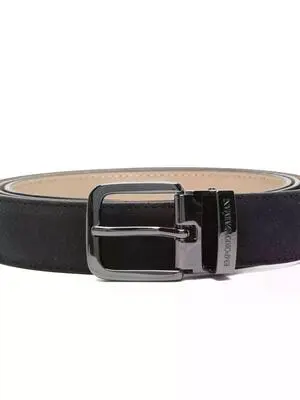Emporio Armani Suede Leather Belt