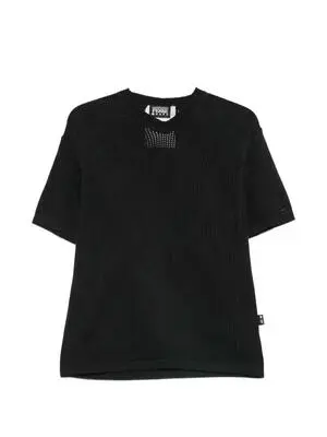 Gianfranco Ferre 1990s Perforated T-shirt
