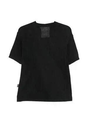 Gianfranco Ferre 1990s Perforated T-shirt