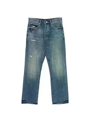 PURPLE BRAND Distressed Bootcut Jeans - Blue