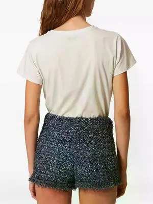 TWINSET Printed Cotton T-shirt
