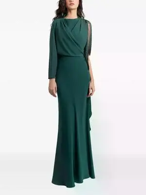 Gemy Maalouf Fringe Evening Dresses