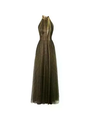 Gemy Maalouf Halterneck Evening Dresses