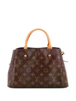 LOUIS VUITTON Monogram Canvas Montaigne Satchel
