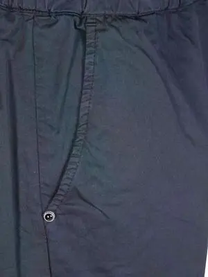 WHITE SAND Belted Trousers - Blue