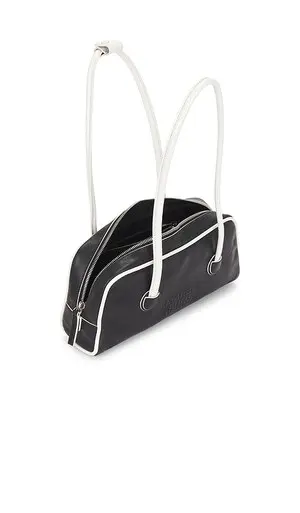 MARGESHERWOOD Soft Baguette Shoulder Bag - Grey