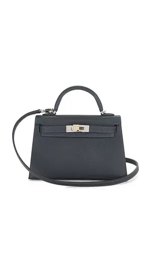 FWRD RENEW Hermes Epsom Kelly 20 Handbag - Grey