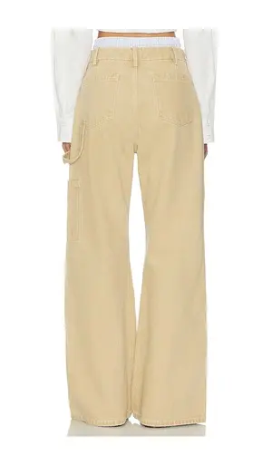 Monse Double Waistband Wide Leg Pant