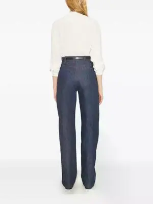 Tory Burch Georgette Bow Blouse - Neutrals