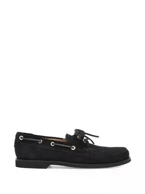 GIANVITO ROSSI Suede Loafers - Blue