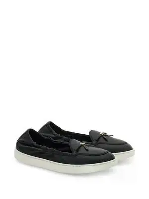 FERRAGAMO Flexible Loafer With Mini Bow Detail