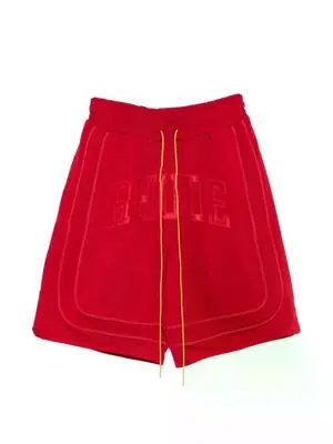 Rhude Collegiate Logo Shorts