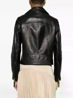 BULLY Zip Lambskin Jacket