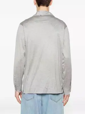 LARDINI Buttoned Long-sleeve Shirt
