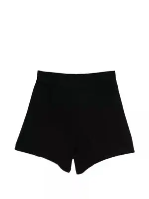 Eric Bompard BOMPARD Cashmere Jersey Knit Shorts Black