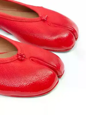 MAISON MARGIELA Tabi Ballerinas In Patent Leather
