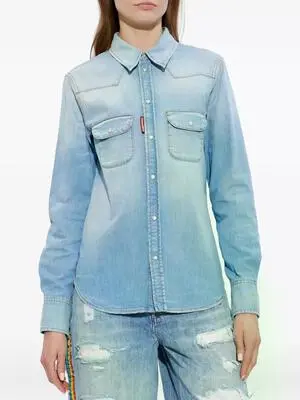 Dsquared2 Western Pocket Cotton Shirt