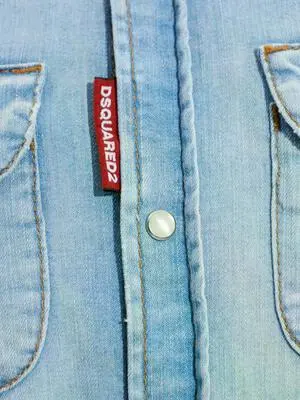 Dsquared2 Western Pocket Cotton Shirt