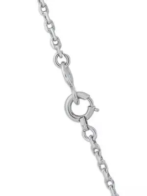 LB EXCLUSIVE Platinum Diamond And Ruby Pendant Necklace