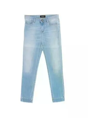 Pinko Sabrina Frayed Skinny Jeans - Blue